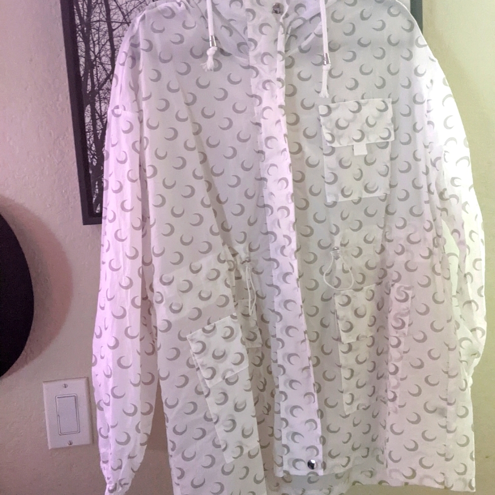 Light Jacket Moon Print - Gem